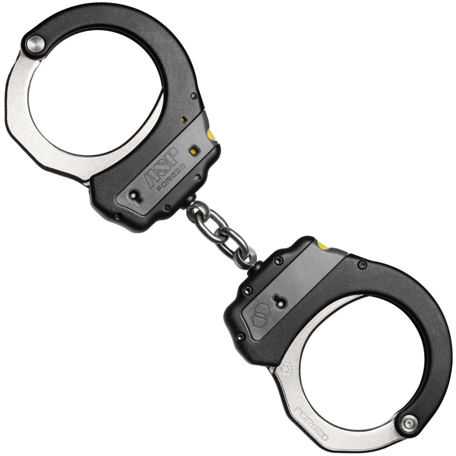 ASP® Ultra Plus Identifier Double Lock Steel Chain Handcuffs - The Home ...