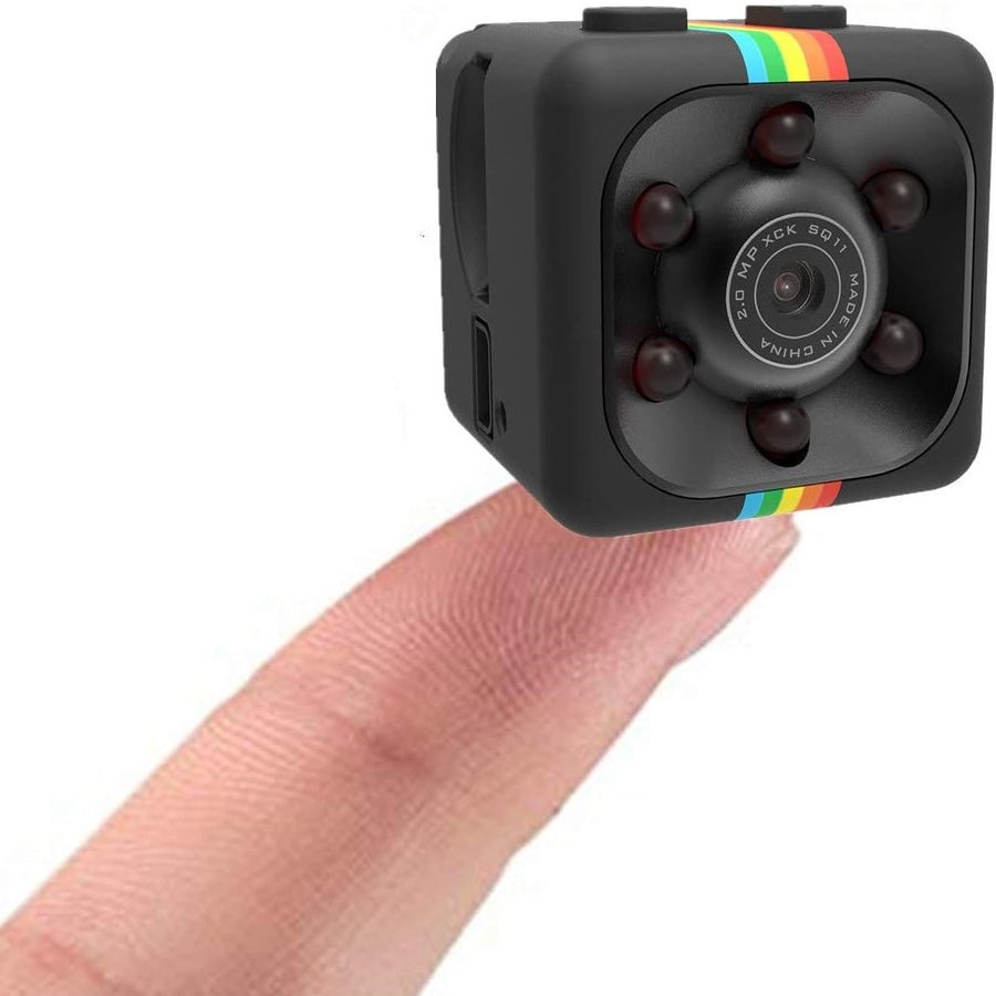 SpyWfi™ 1" Mini Travel Cube Hidden Night Vision Spy Camera 1080p HD DV ...