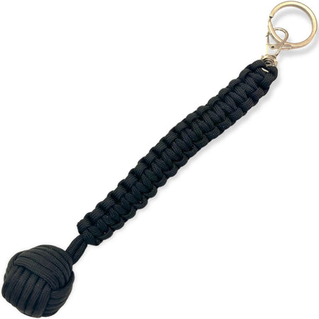 WeaponTek SAP Monkey Fist Self-Defense Keychain Weapon Black