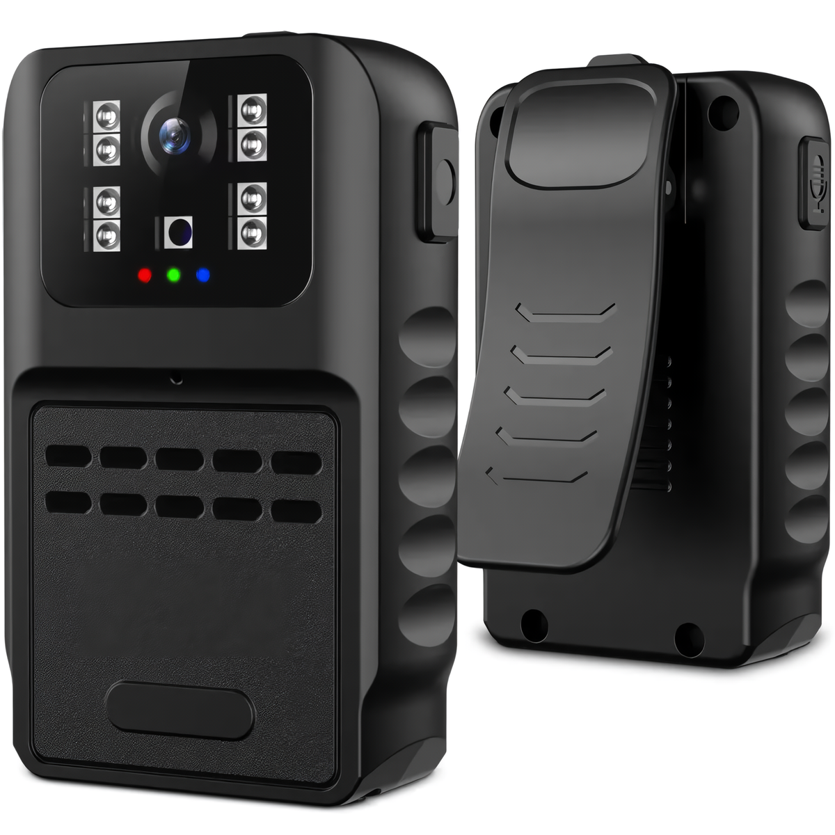 SpyWfi Rechargeable Night Vision Police Body Camera 1080p HD WiFi