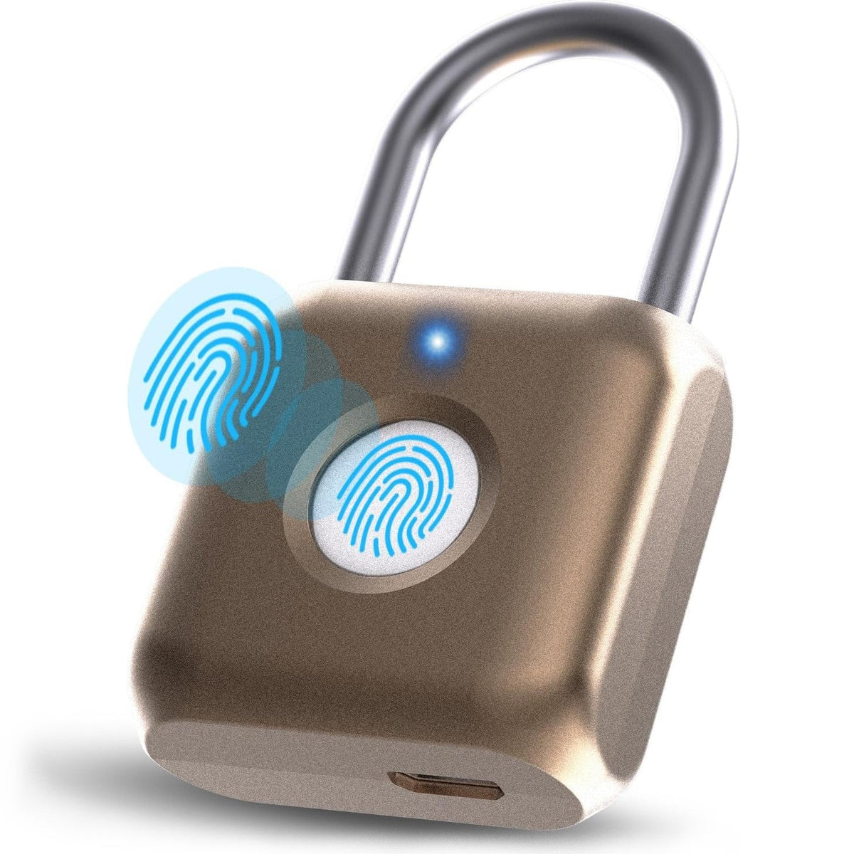 GorillaLock Mini Travel Waterproof Keyless Biometric Fingerprint ...