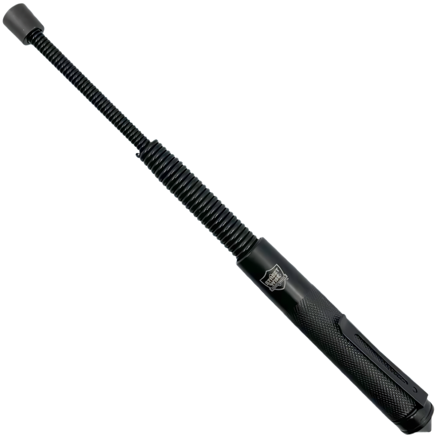 Streetwise™ Expandable Steel Spring Coil Glass Breaker Baton 12" - The ...