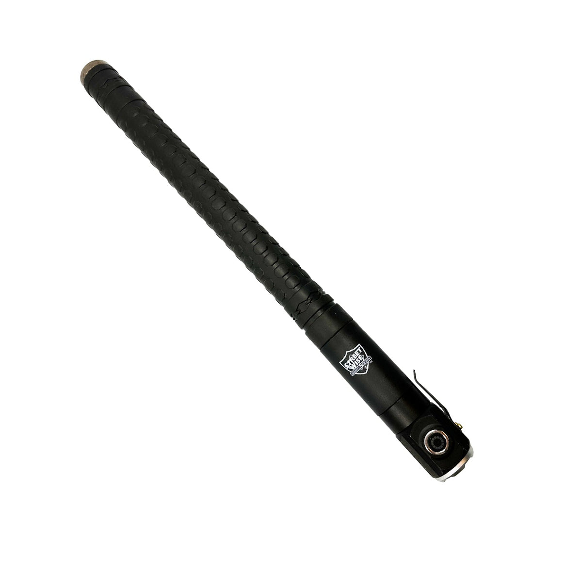 Streetwise Automatic Push Button Expandable Steel Baton with Flashligh
