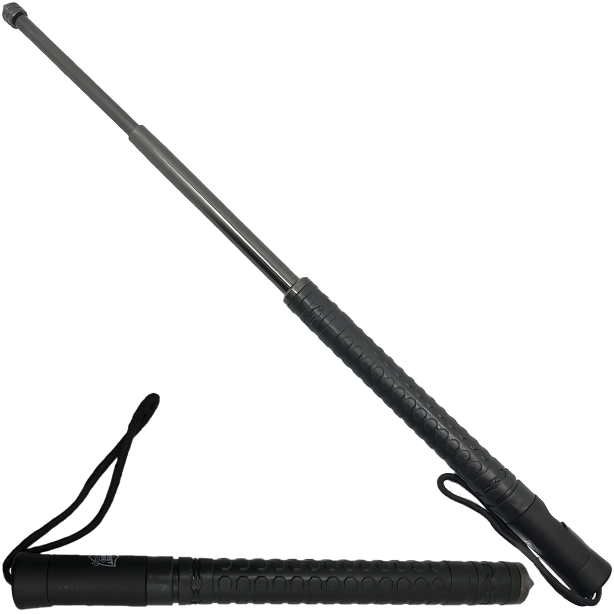 Streetwise™ Automatic Push Button Expandable Steel Baton 24" - The Home ...