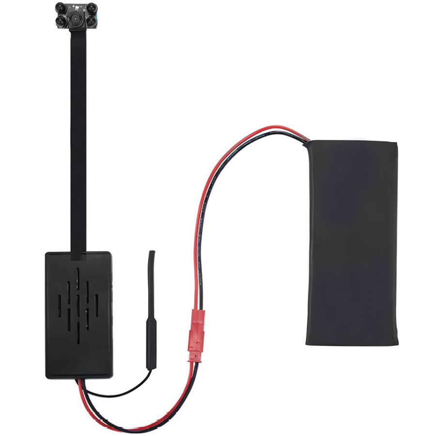 SpyWfi™ DIY Hidden Motion Detection Night Vision Spy Camera 4K UHD WiF ...