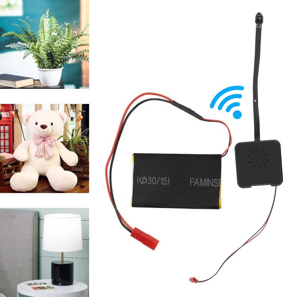 SpyWfi™ DIY Wireless Hidden Motion Detection Spy Camera 1080p HD WiFi ...