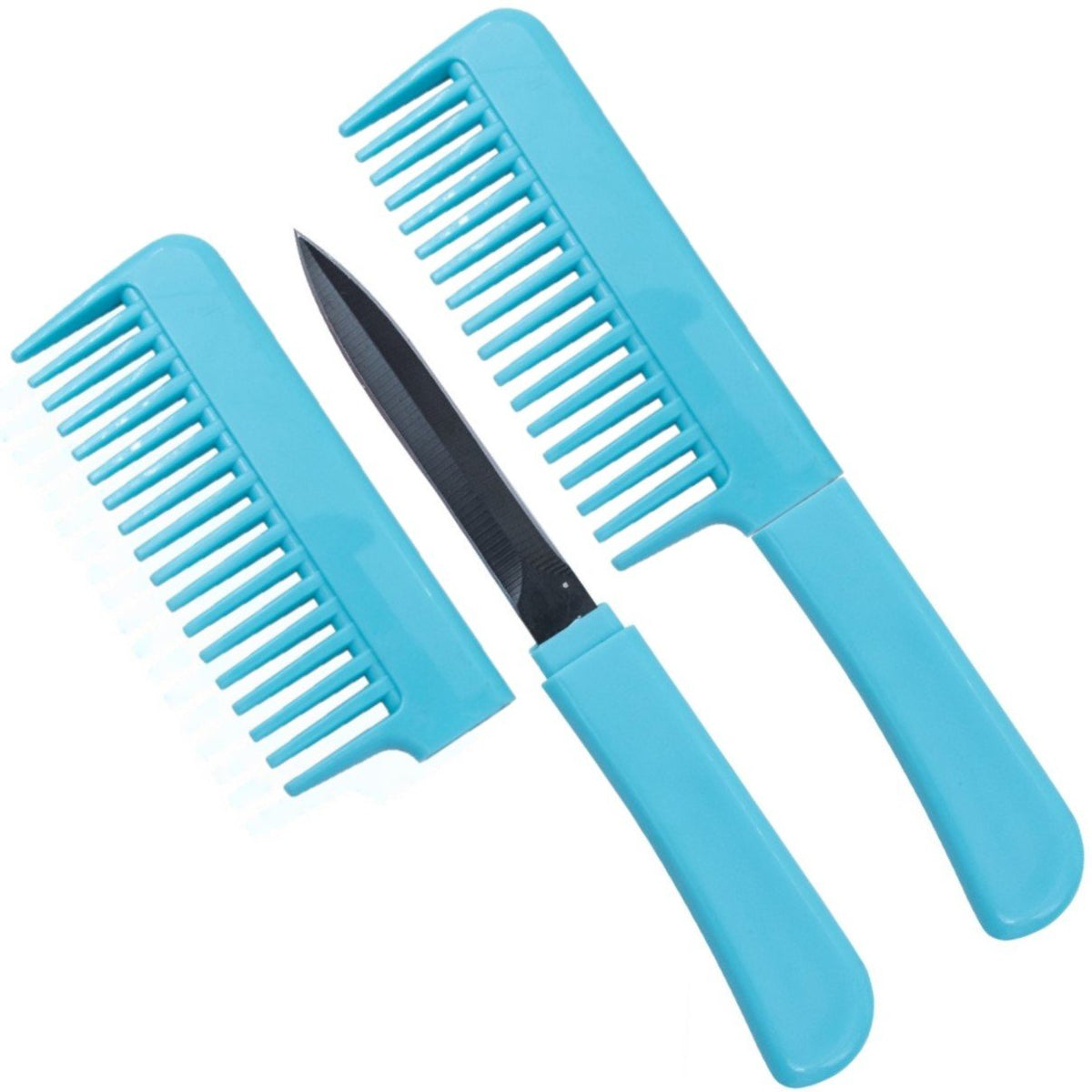 Tiger-USA Concealed Stainless Steel Comb Knife 3"