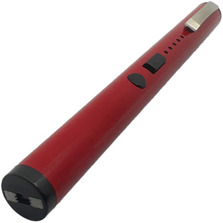 Streetwise Pain Pen 6" Rechargeable Stun Gun 25M Red