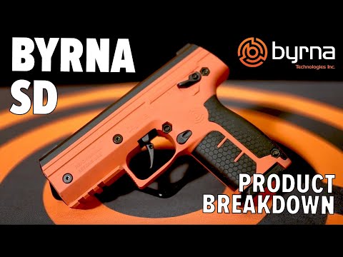 Byrna® SD Pepper Non-Lethal Self-Defense Projectile Gun Bundle - The ...