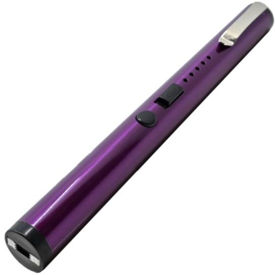 Pen Taser | Streetwise™ Pain Pen 6 in Rechargeable Stun Gun | Purple
